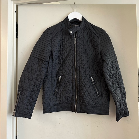 ASOS | Jackets & Coats | Asos Black Quilted Jacket | Poshmark